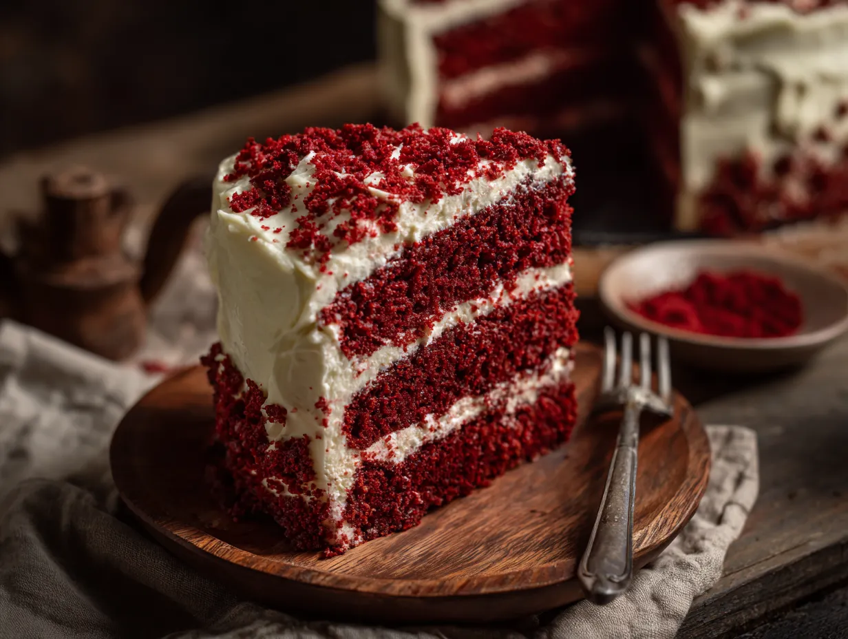 Red Velvet Strawberry Cheesecake 1 Elegant Dessert for Special Occasions